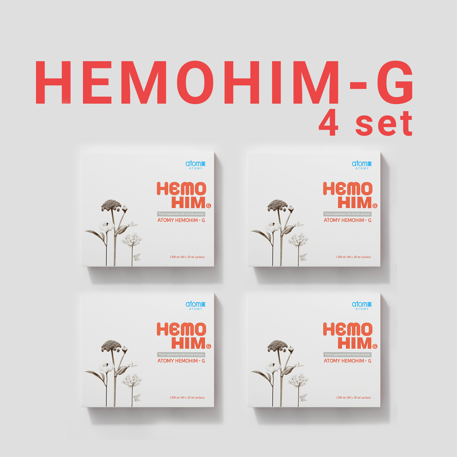 Hemohim-G (4 set) | Atomy Europe